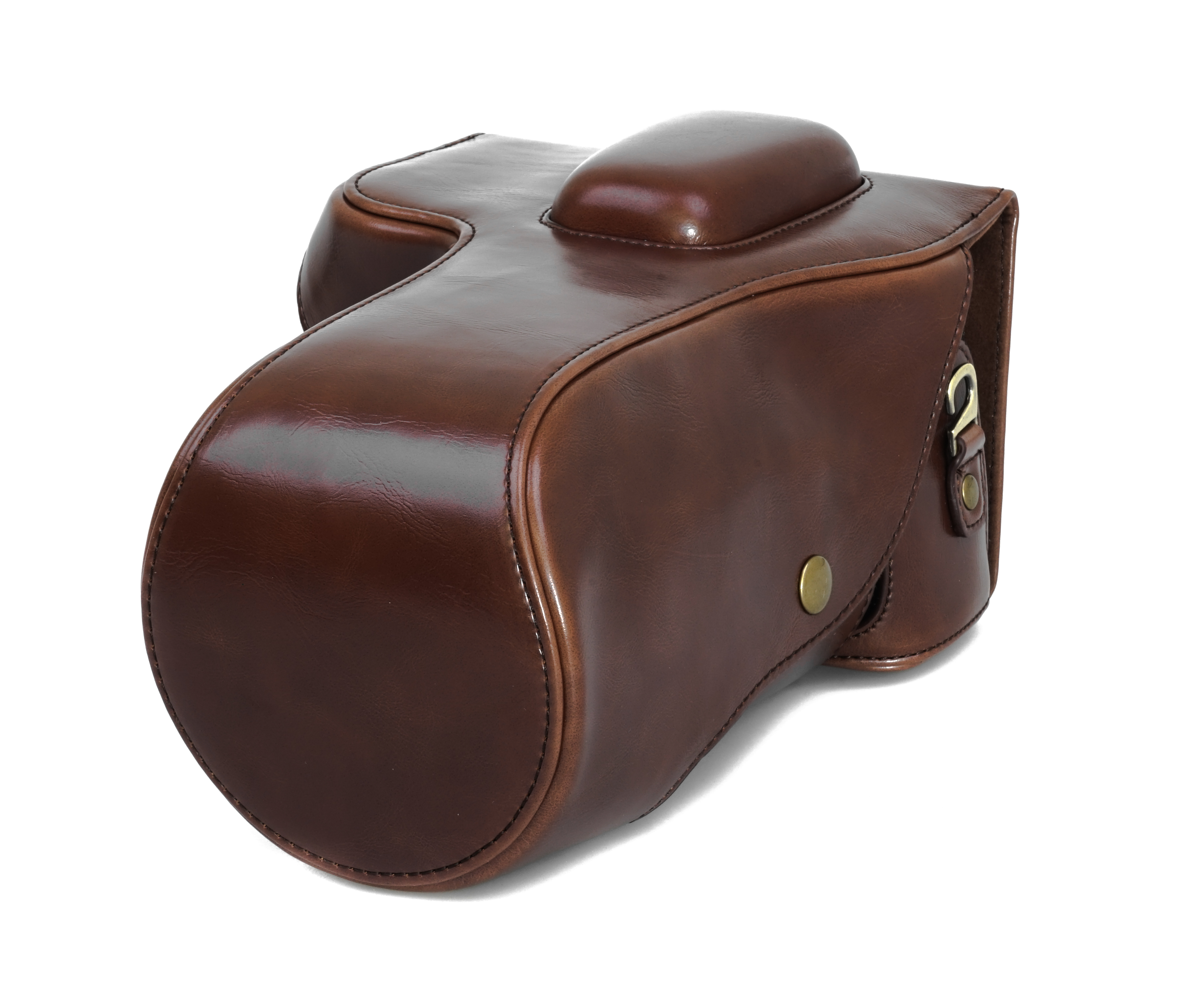 Camera Case for Nikon D7100/D7200 Faux Leather Bag Coffee CC1341b ...